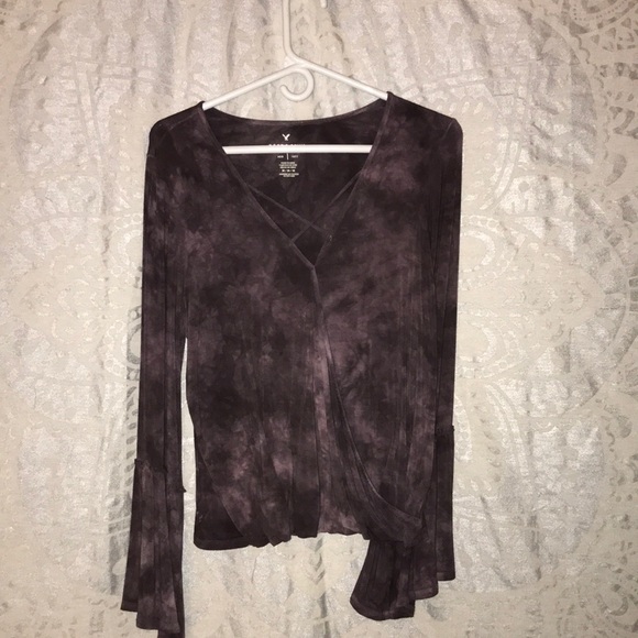 American Eagle Outfitters | Tops | Cross Over Shirt | Poshmark